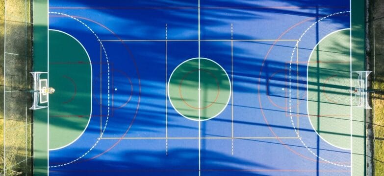 Demarcação de Quadra Poliesportiva: tipos e como fazer